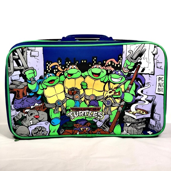 Ninja Turtle | Accessories | Vintage 991 Novelty Ninja Turtle Briefcase ...